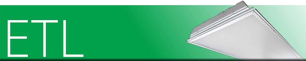 ETL - LED Lensed Recessed Troffer from LumenFocus