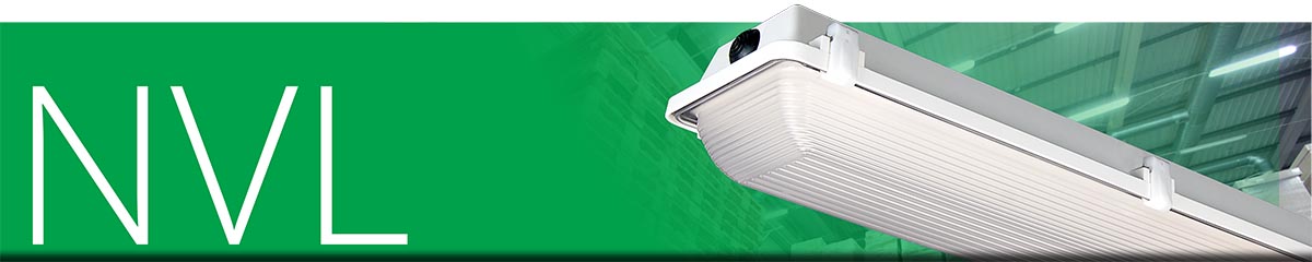 NVL - LED Vaportight Low Bay - up to 145 lumens per watt